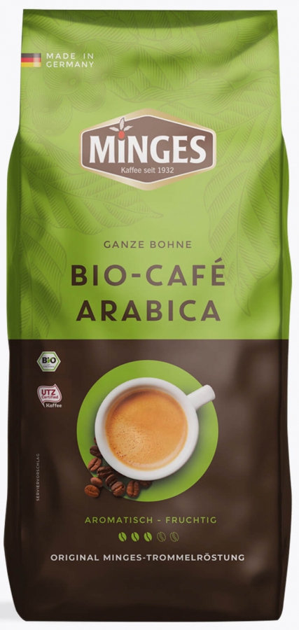 Minges Café Arabica zrnková káva 1 kg - 3607 | Prodejkavy.cz